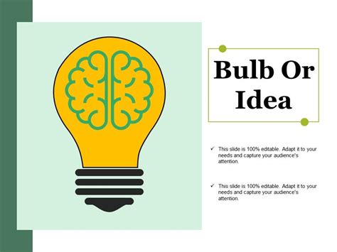 Bulb Or Idea Ppt PowerPoint Presentation Gallery Deck