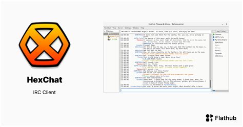Asebded N Hexchat ɣef Linux Flathub