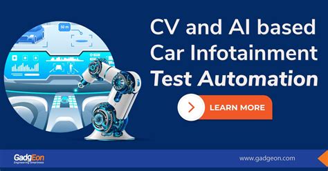 Gadgeon Systems Inc On Linkedin Test Automation Of Car Infotainment System Computer Vision
