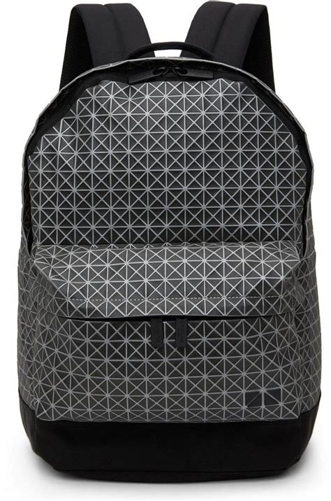 Black Daypack Reflector Backpack By Issey Miyake Jellibeans