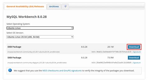 How To Install Mysql Workbench In Ubuntu 20 04 Taste The Linux