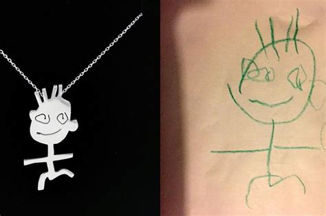 小朋友的画难看？用它们来设计珠宝吧！