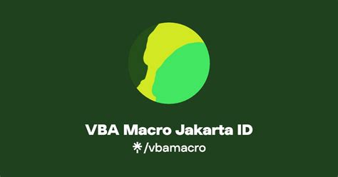 Vba Macro Jakarta Id Linktree