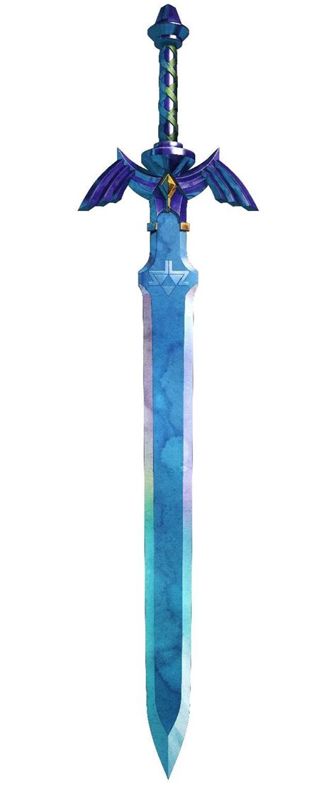 The Master Sword Official Artwork From The Legend Of Zelda Ocarina Of