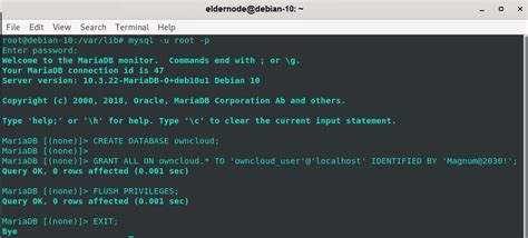 How To Install Owncloud In Debian 10