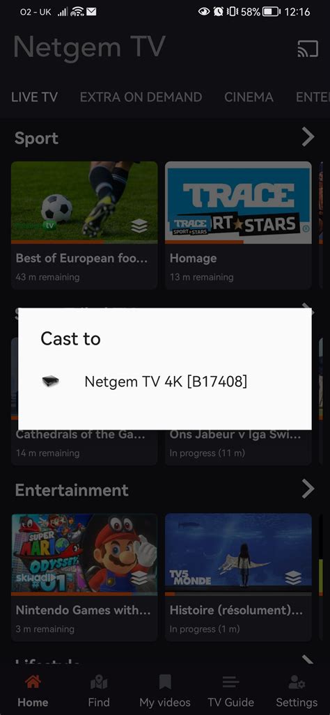 do i have to pair my mobile phone with my netgem tv device netgem