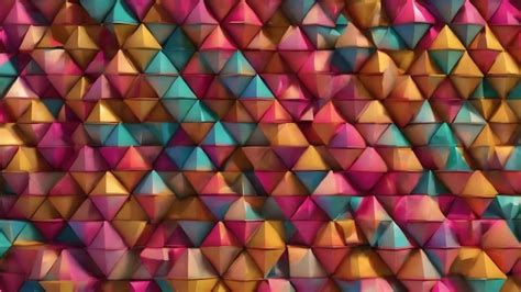 Premium Photo 3d Triangle Wireframe Abstract Background