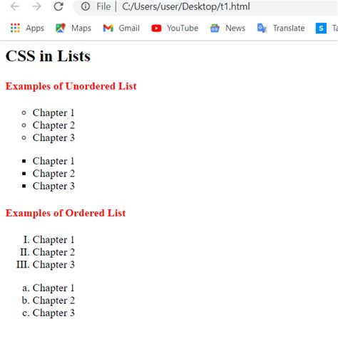 Css In List Sharp Tutorial