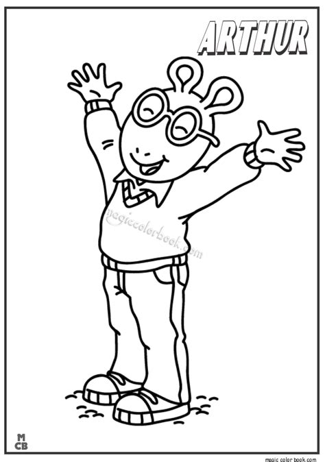 Arthur Coloring Pages At Getdrawings Free Download