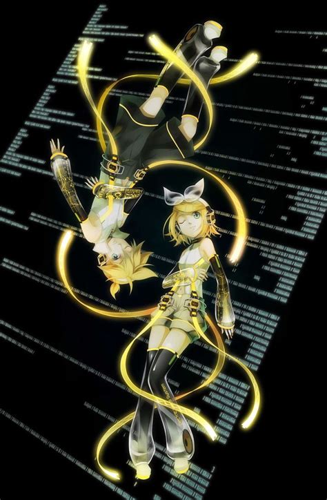 Kagamine Rin Len V Append Vocaloid Rin Hatsune Miku
