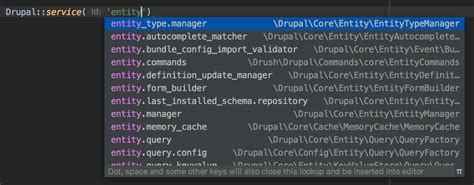 PhpStorm Metadata Drupal Org