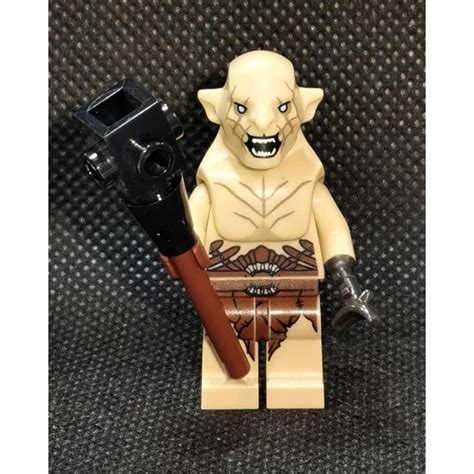 Lego Minifigure Lor109 The Lord Of The Rings The Hobbit Azog Wide Open Mouth Shopee Malaysia