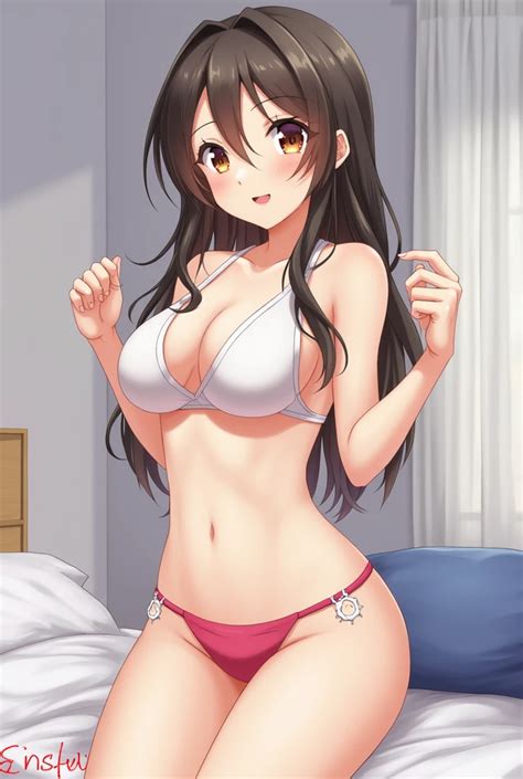 Anime Girl Without Panties Nsfw Seaart Ai