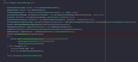 Parsing Juel Expressions Calling Spring Bean Method Results In Connection Closed Error