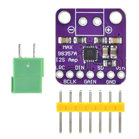 Max98357a Dac I2s Class D Amplifier Module High Fidelity Digital A