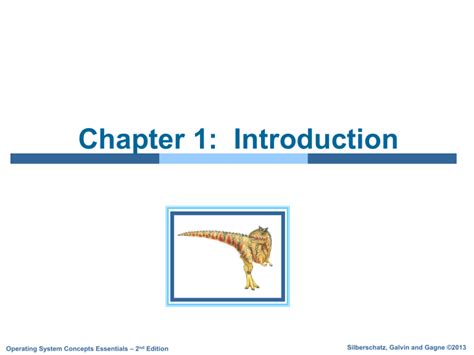 Operating System Concepts Chapter 1 Introduction