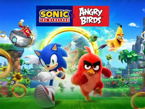 Sonic And Angry Birds Flock Together In Mobile Game Crossover