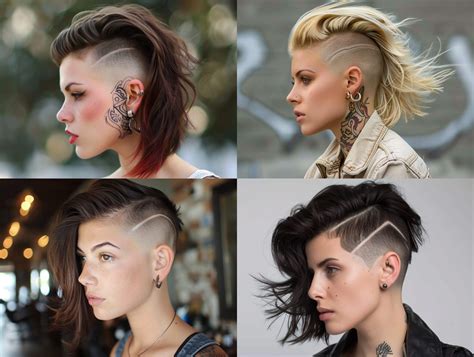 Undercut Hairstyle Women Short Hair Top Undercut Hairstyles 2024 Bold