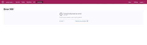 Connect Must Be Enabled In Order To Use This Endpoint · Issue 10350 · Hashicorp Consul · Github