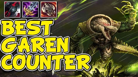 How To Counter Garen Renekton Vs Garen Unranked To Masters Episode