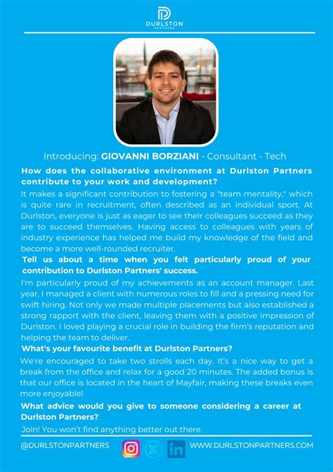 Durlston Partners On Linkedin Durlstonpartners Joinourteam