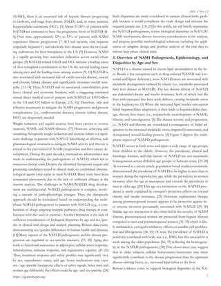 Future Considerations Of Biological Disparities In Drug Development For