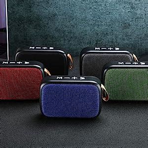 Amazon Com Cuifati Bluetooth Speaker Subwoofer Stereo Portable Usb Mini Speaker With Fm Radio