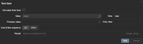 zabbix database monitor item returning empty result query not being