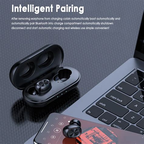 Новинка B5 Bluetooth 5,0 TWS наушники с сенсорным управлением стерео ...