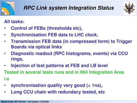 PPT RPC Electronics Link System PowerPoint Presentation Free Download ID
