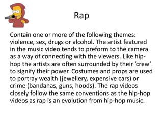 Research Into Music Genres PPT