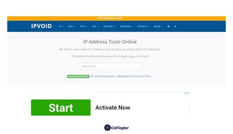 how convert url to ip address cufinder