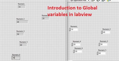 Introduction To Global Variables In Labview The Engineering Knowledge
