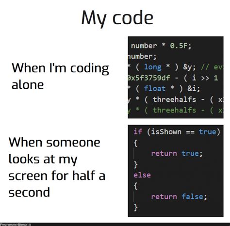 yeah i prefer coding when no one is watching me