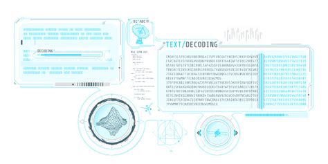 Decoding Satellite And Radio Telescope Data About An Object Stock Illustration Download Image