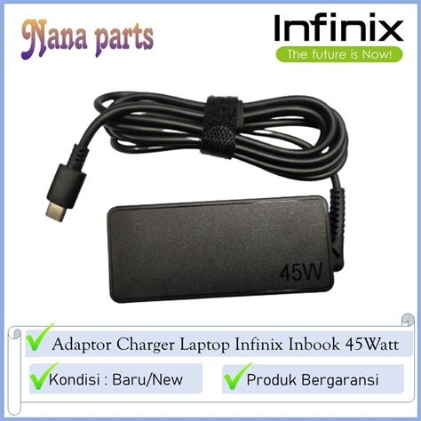 Jual Adaptor Charger Laptop Infinix Inbook X X Type C Watt Watt Ori Shopee Indonesia