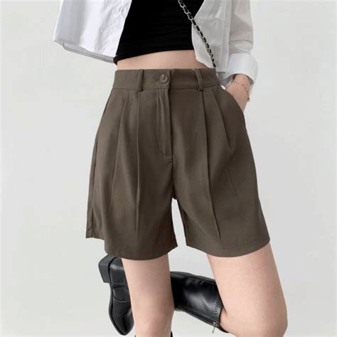 ~2xl 기장선택밴딩숏슬랙스 핀턱 여름 하프 슬랙스 3부 4부 반바지 에이블리