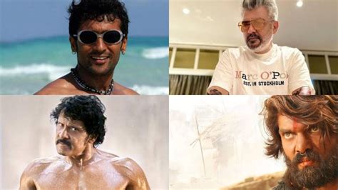 Ajith Kumar Suriya Sivakumar Tamil Stars Who Transformed Drastically