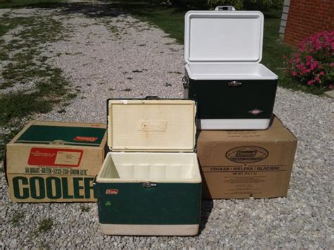 Antique Coleman Cooler Old Coleman Steel Belted Cooler I Fixed Up