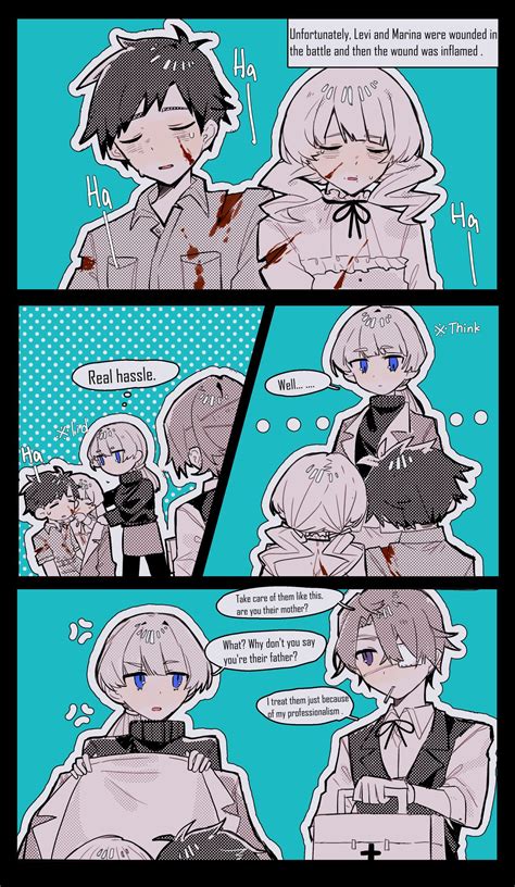 Marina Levi Karin And Daan Fear Hunger And More Drawn By Akasasachii Danbooru