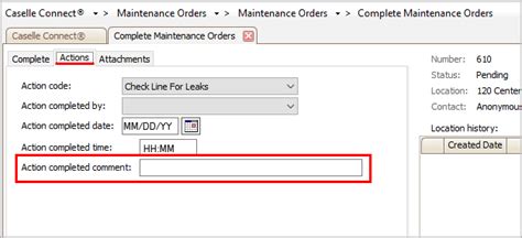 How Do I Complete A Maintenance Order