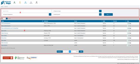 Species Biodiversity Maps Documentation