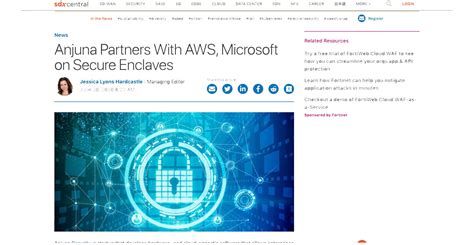 Sdx Central Anjuna Partners With Aws Microsoft On Secure Enclaves