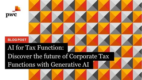 Gil Walser On Linkedin Ai For Tax Function