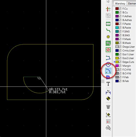 Round Tracks Issue Easyw RF Tools KiCAD GitHub