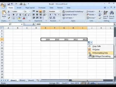Microsoft Excel How To Fill Data Automatically In Worksheet Cells 2