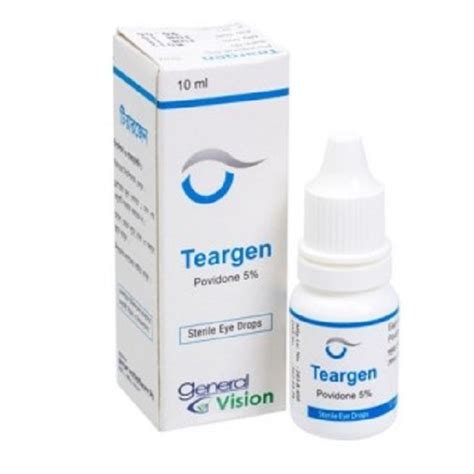 Teargen Ophthalmic Solution 10 Ml Drop 5pcs Lifesaver