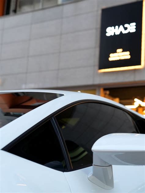 Shade 윈도우 틴팅 시공 예약 Shade 셰이드