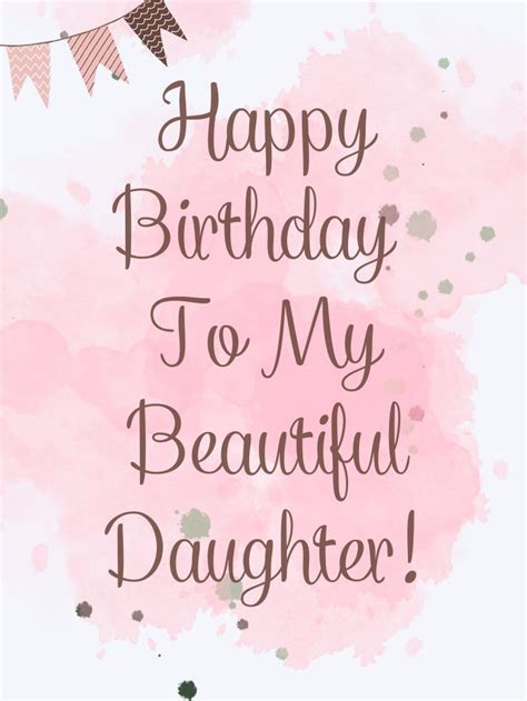 Birthday Greetings To Daughter Artofit
