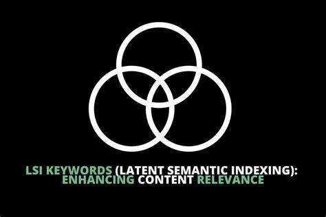 Lsi Keywords Latent Semantic Indexing Enhancing Content Relevance